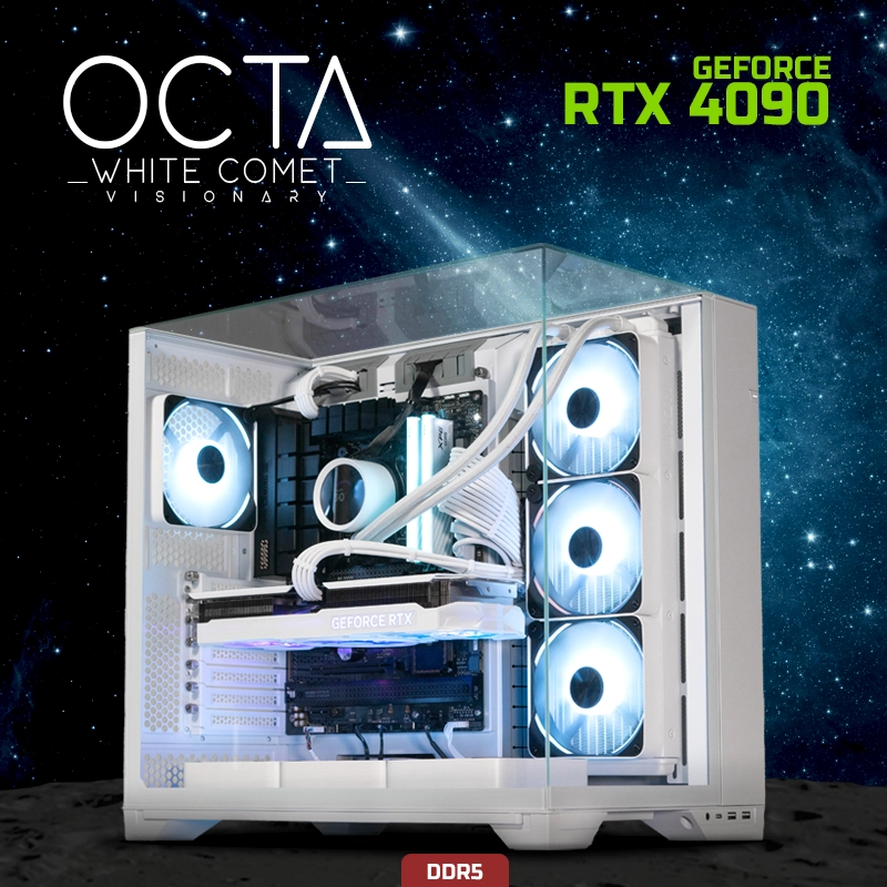 White Comet Visionary Layer:2 Intel - Polygon PC